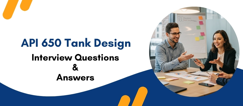 Top 30 API 650 Tank Design Training Interview Questions Answers